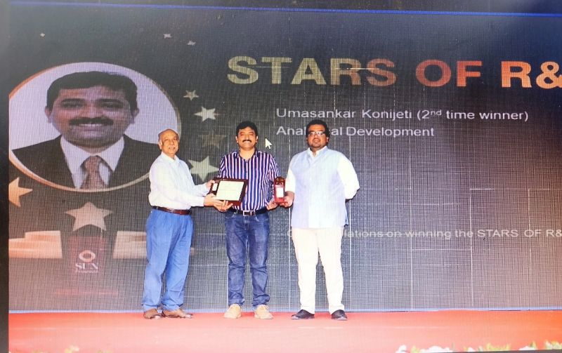 Umasankar Konijeti on LinkedIn: Late post, Sun Pharma RnD ⭐ Award 2023 ... Umasankar Konijeti on LinkedIn: Late post, Sun Pharma RnD ⭐ Award 2023 ...