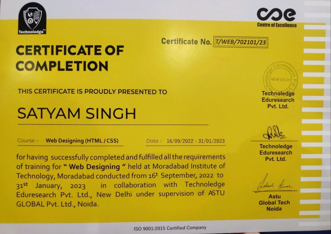 Satyam Singh on LinkedIn: #css #html #coe #centreofexcellence #connections Satyam Singh on LinkedIn: #css #html #coe #centreofexcellence #connections