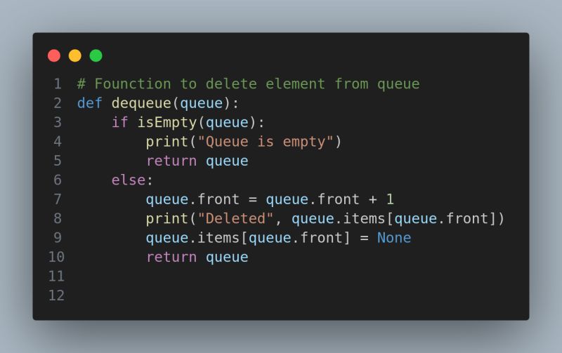 Suraj Kumar on LinkedIn: #queue #datastructures #algorithms #python # ... Suraj Kumar on LinkedIn: #queue #datastructures #algorithms #python # ...
