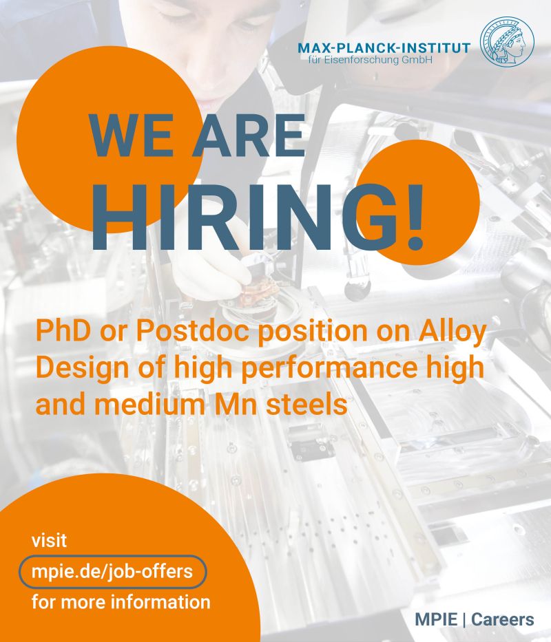 Max Planck Institute for Sustainable Materials on LinkedIn: #phd # ... Max Planck Institute for Sustainable Materials on LinkedIn: #phd # ...
