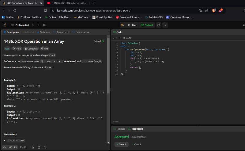 Piyush Kahale on LinkedIn: #100daysofcode #bitmanipulation #dsa # ... Piyush Kahale on LinkedIn: #100daysofcode #bitmanipulation #dsa # ...