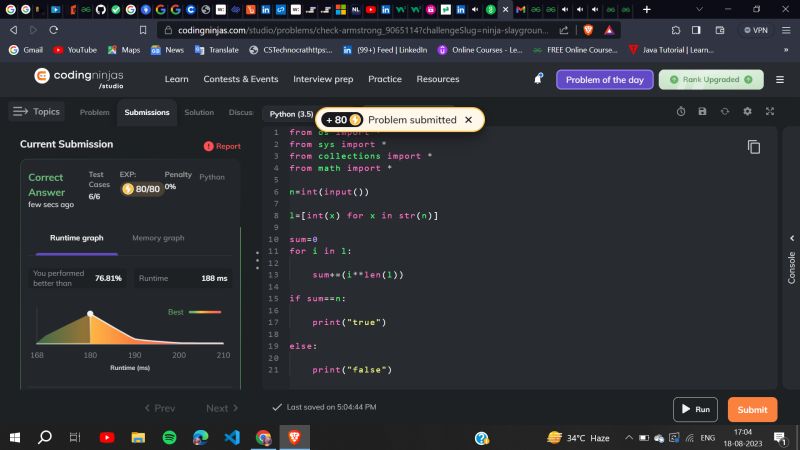 Ragini Mishra on LinkedIn: #day6 #ninjaslayground #codingninjasstudio # ... Ragini Mishra on LinkedIn: #day6 #ninjaslayground #codingninjasstudio # ...