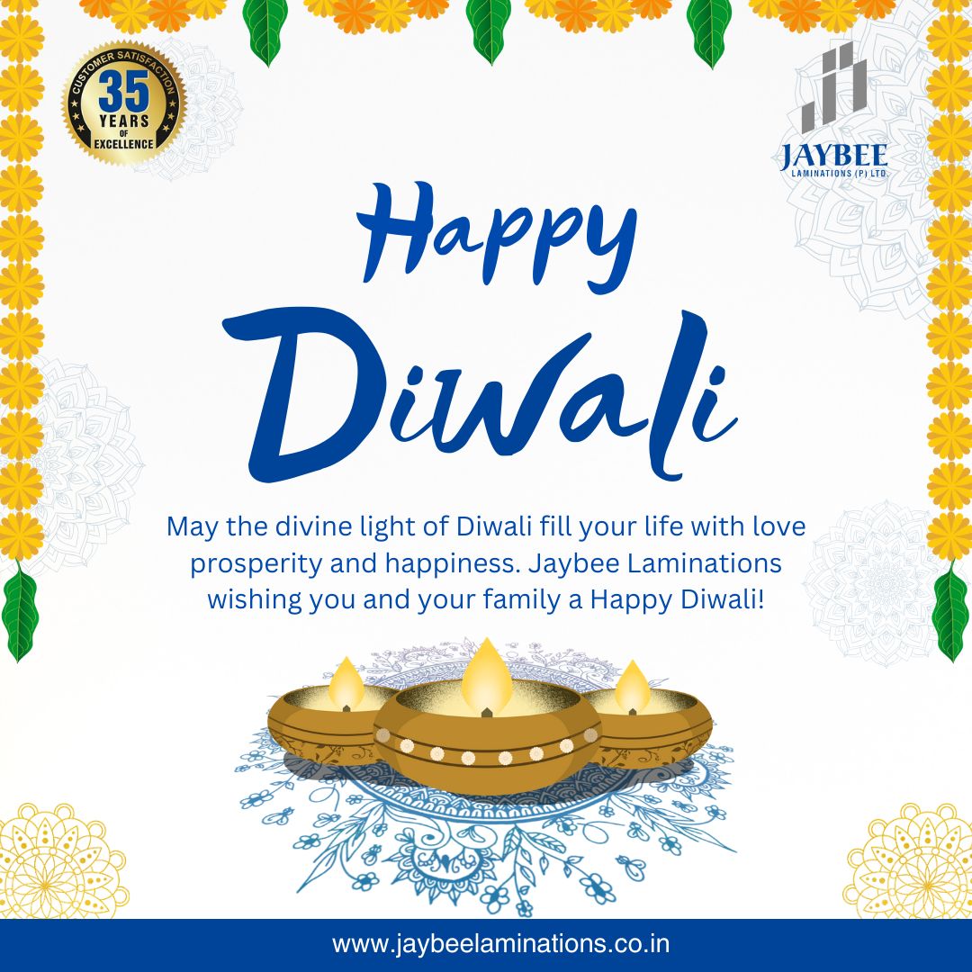 JAYBEE LAMINATIONS LTD on LinkedIn: #jaybee #diwali #happydiwali #festival JAYBEE LAMINATIONS LTD on LinkedIn: #jaybee #diwali #happydiwali #festival