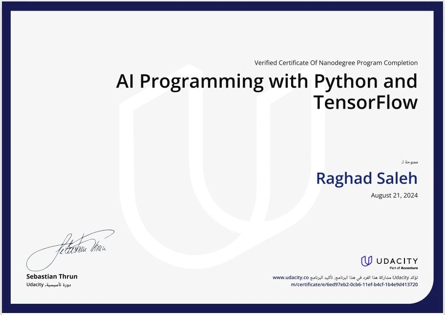 Raghad Swaileh on LinkedIn: #udacity #aipython #programming # ... Raghad Swaileh on LinkedIn: #udacity #aipython #programming # ...