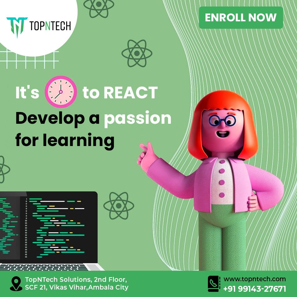 Learn React with Topntech | TopNTech Solutions posted on the topic ... Learn React with Topntech | TopNTech Solutions posted on the topic ...