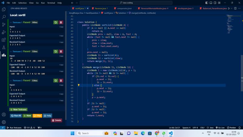 How to implement merge sort for linked lists in Java | Ravi Shankar ... How to implement merge sort for linked lists in Java | Ravi Shankar ...