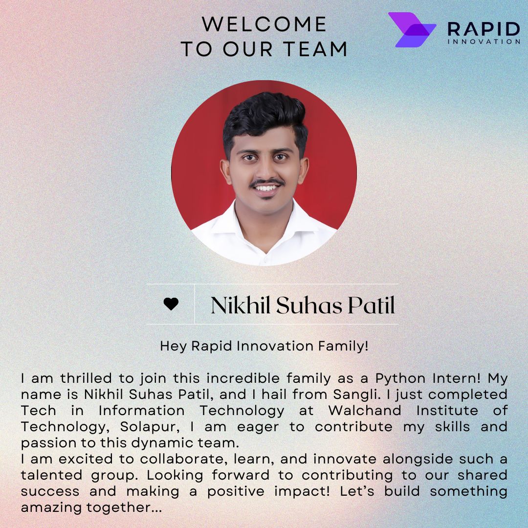 Nikhil Patil on LinkedIn: #rapidinnovation #newbeginnings # ... Nikhil Patil on LinkedIn: #rapidinnovation #newbeginnings # ...