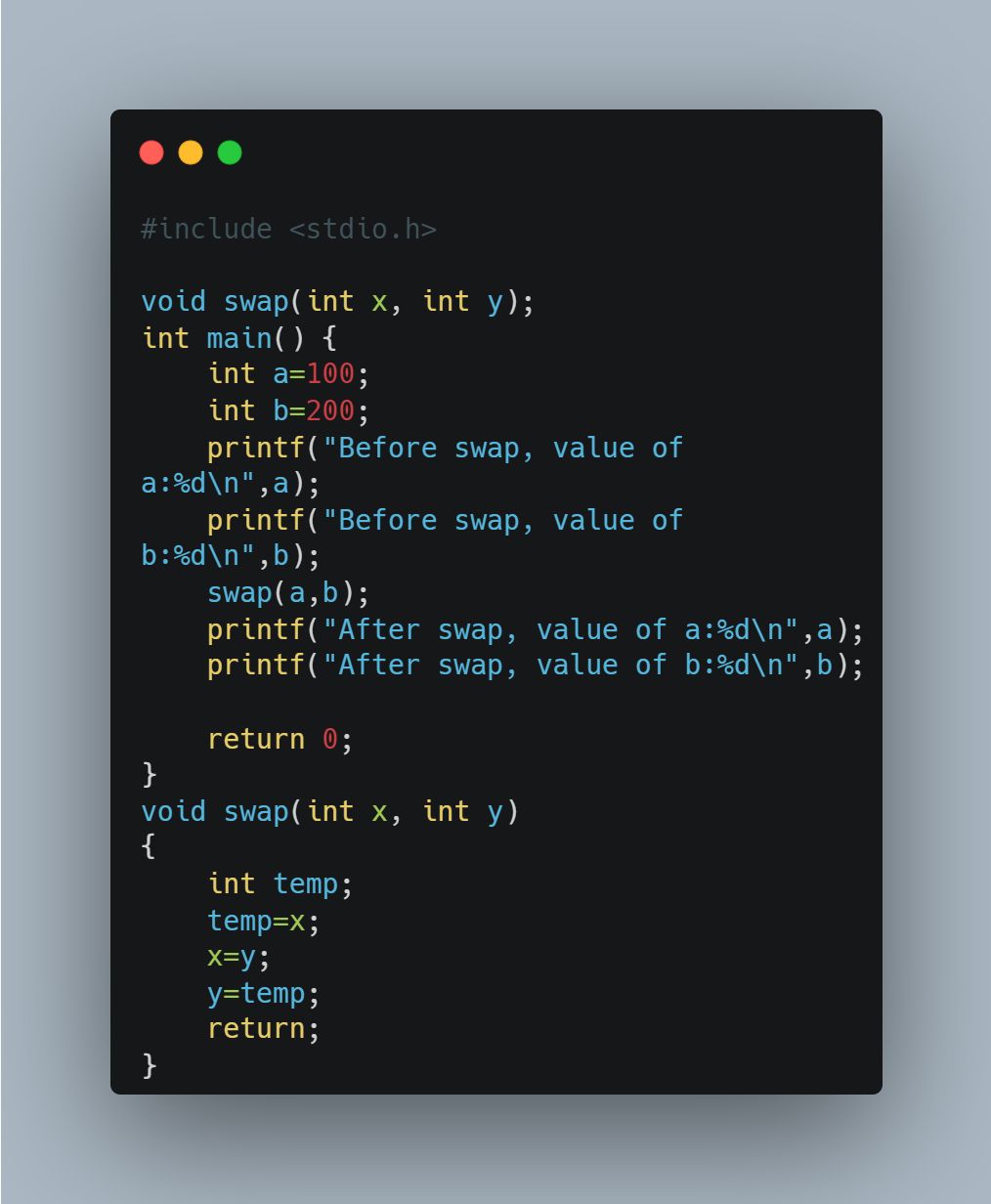 Akshay Patil on LinkedIn: Write a c program swap a and b values in ... Akshay Patil on LinkedIn: Write a c program swap a and b values in ...
