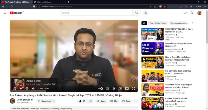 Aditya Bakshi on LinkedIn: #codingninjas #programmers #development ... Aditya Bakshi on LinkedIn: #codingninjas #programmers #development ...
