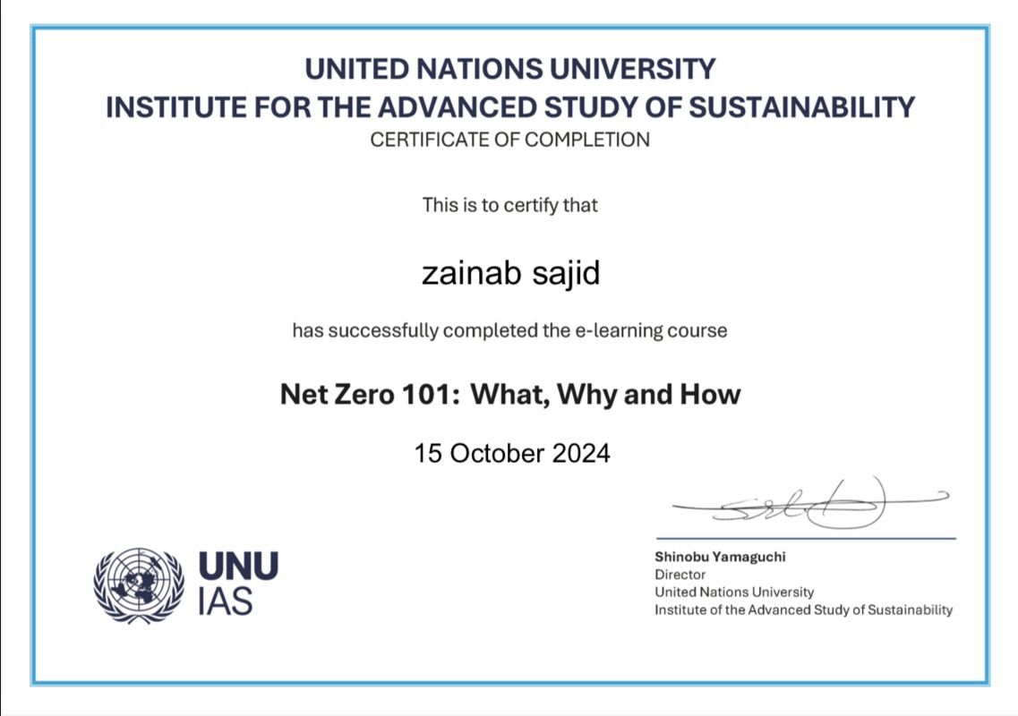 Zainab Sajid on LinkedIn: I am excited to announce that I have ... Zainab Sajid on LinkedIn: I am excited to announce that I have ...
