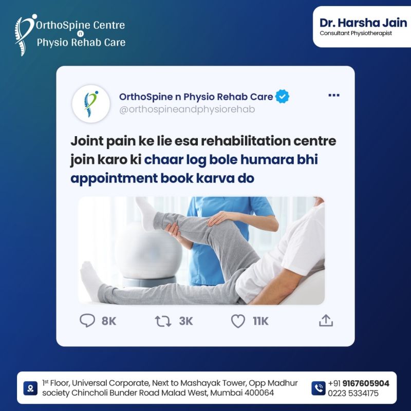 Dr. Harsha Jain on LinkedIn: #physiotherapy#physiotherapist#drharshajain Dr. Harsha Jain on LinkedIn: #physiotherapy#physiotherapist#drharshajain
