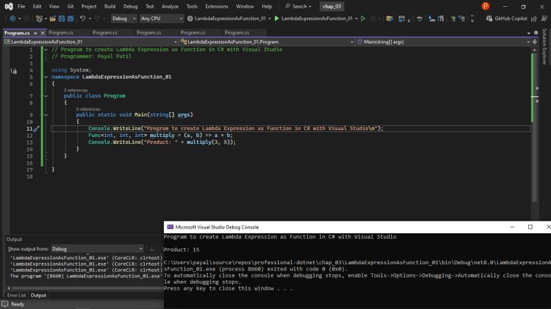 Payal Patil on LinkedIn: #programming #coding #dotnet #csharp # ... Payal Patil on LinkedIn: #programming #coding #dotnet #csharp # ...