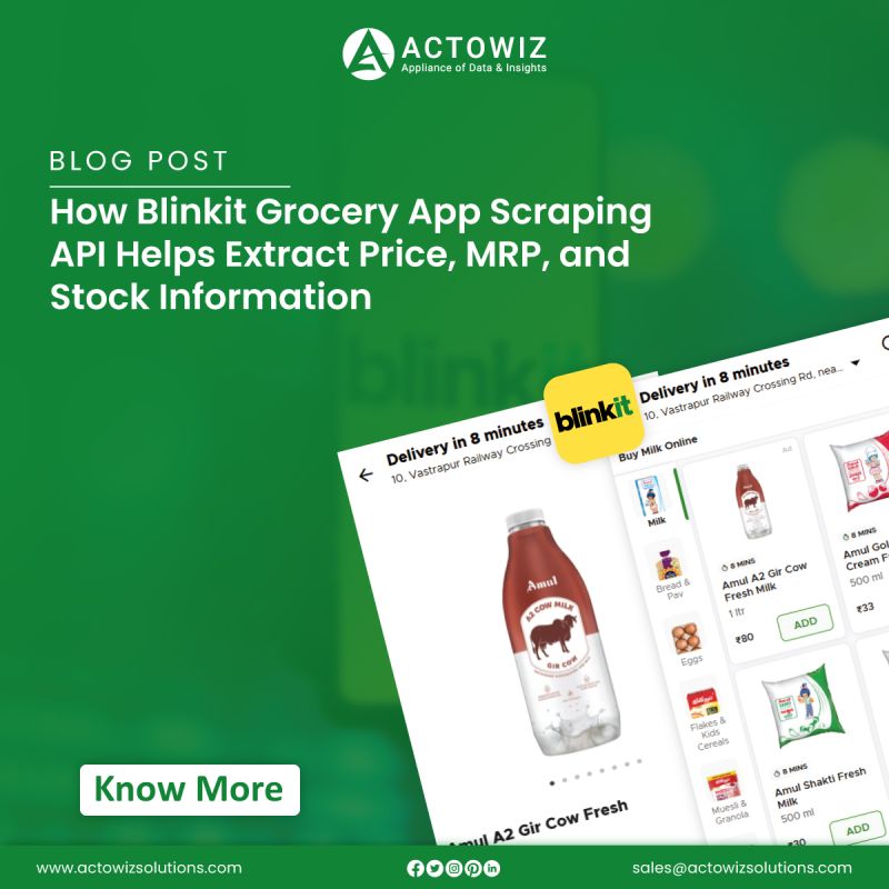 Actowiz Solutions on LinkedIn: #blinkitgroceryappscrapingapi #retailer ... Actowiz Solutions on LinkedIn: #blinkitgroceryappscrapingapi #retailer ...