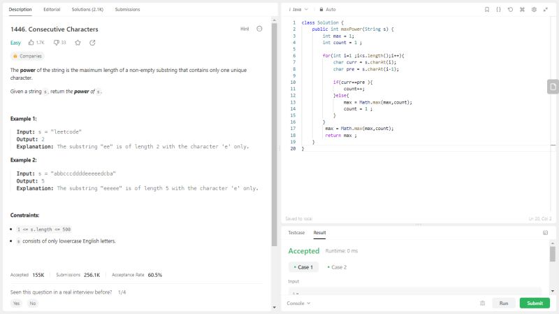 Dhruv Gupta on LinkedIn: #leetcodechallenge #codingjourney # ... Dhruv Gupta on LinkedIn: #leetcodechallenge #codingjourney # ...