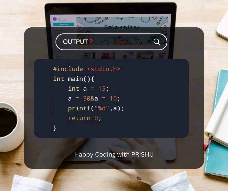 Prishu Gawalia on LinkedIn: predict output? Prishu Gawalia on LinkedIn: predict output?