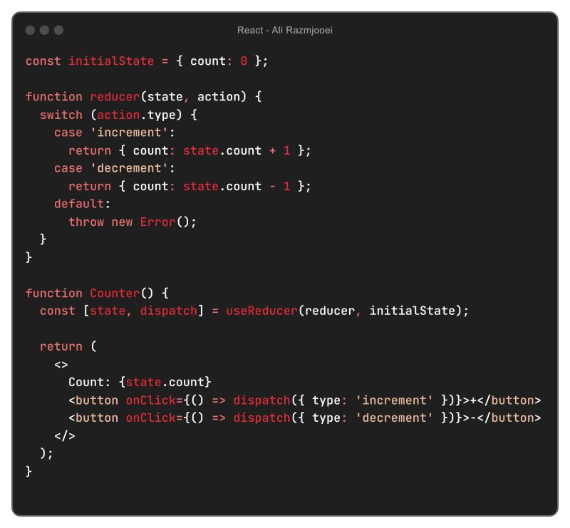 Ali Razmjooei on LinkedIn: #reactjs #javascript #webdevelopment # ... Ali Razmjooei on LinkedIn: #reactjs #javascript #webdevelopment # ...