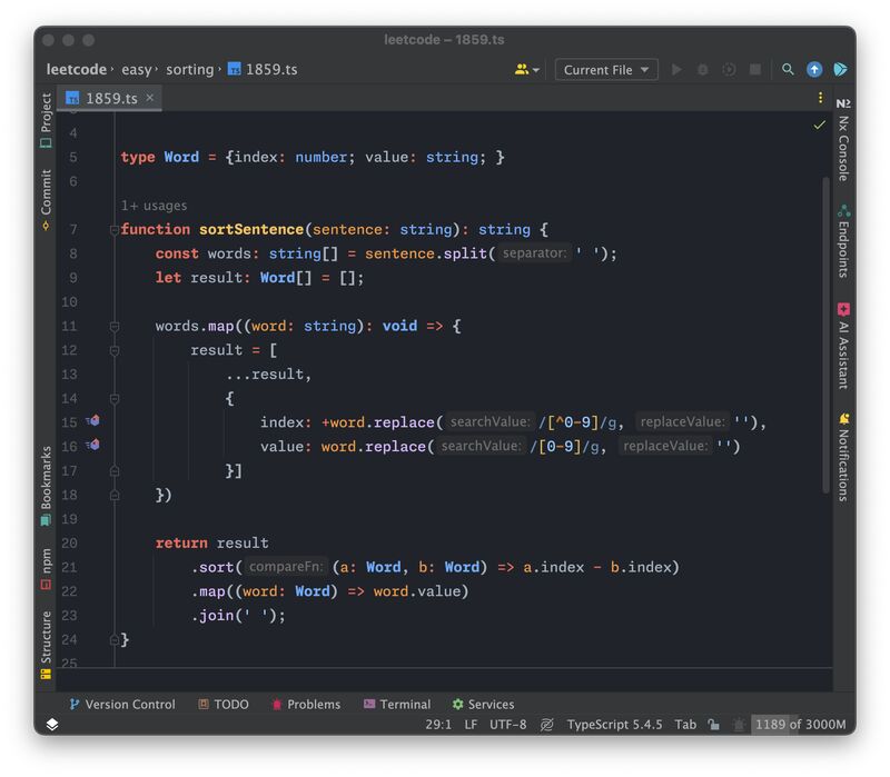 Yurii Bondarchuk on LinkedIn: #leetcode #javascript #frontend #typescript Yurii Bondarchuk on LinkedIn: #leetcode #javascript #frontend #typescript