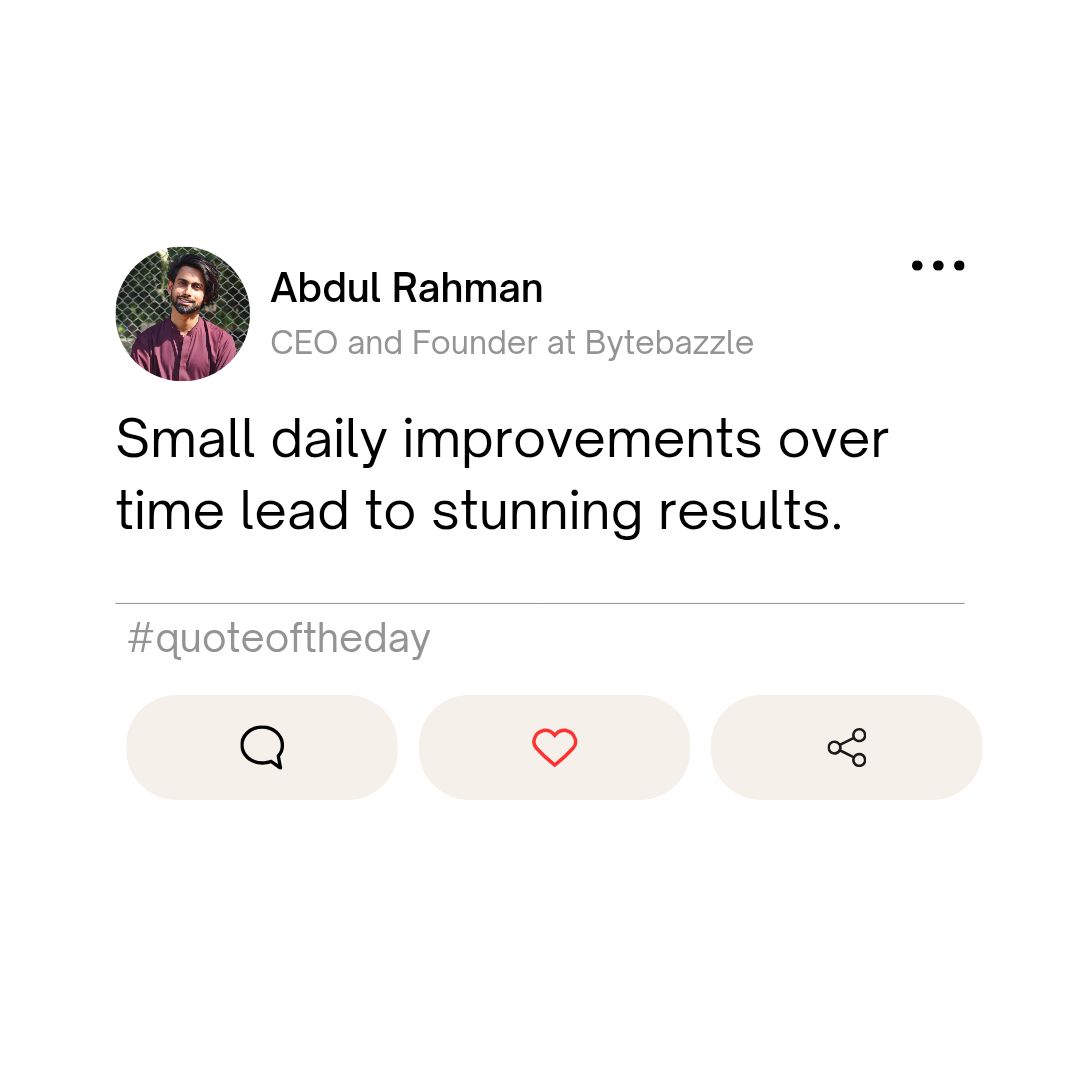 #success #growthmindset #consistency #1percentbetter | ABDUL REHMAN #success #growthmindset #consistency #1percentbetter | ABDUL REHMAN