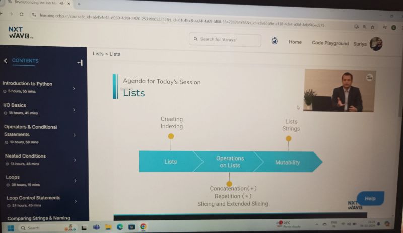 Suriya Suriya on LinkedIn: #day44 #listconcepts #50daysofcodechellange ... Suriya Suriya on LinkedIn: #day44 #listconcepts #50daysofcodechellange ...