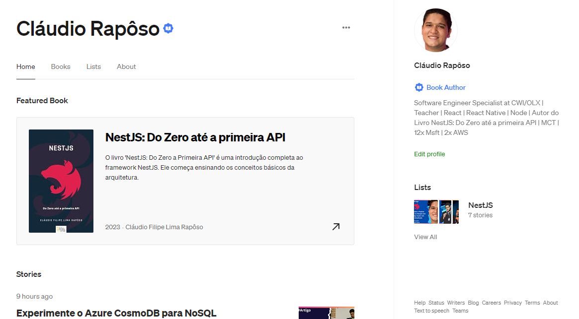🇺🇸MBA Cláudio Raposo auf LinkedIn: #cloud #azure #nestjs #nodejs #mvp # ... 🇺🇸MBA Cláudio Raposo auf LinkedIn: #cloud #azure #nestjs #nodejs #mvp # ...