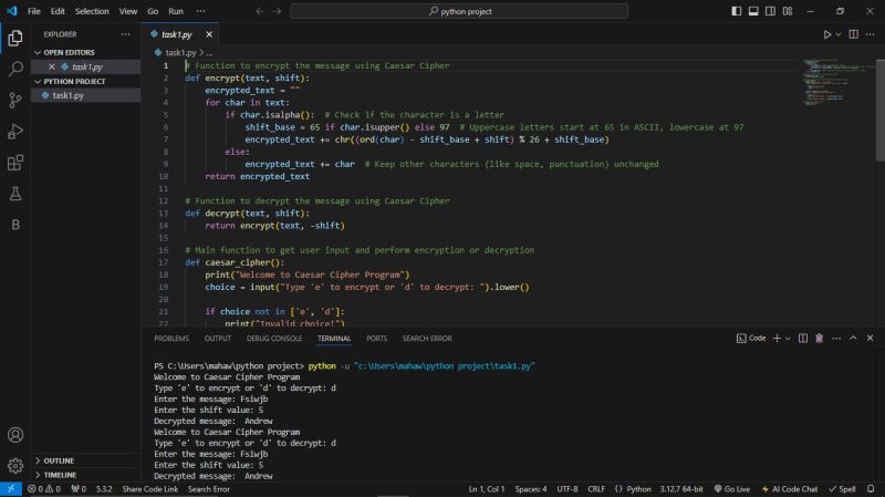 Deepali Mahawar on LinkedIn: #internship #cybersecurity #python # ... Deepali Mahawar on LinkedIn: #internship #cybersecurity #python # ...