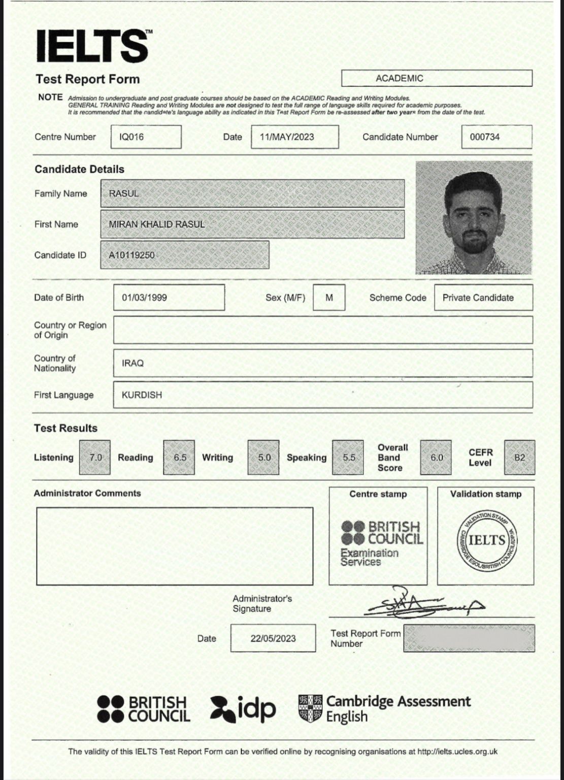 Miran Khalid on LinkedIn: I Achieved a 6 Band Score on IELTS! I am ... Miran Khalid on LinkedIn: I Achieved a 6 Band Score on IELTS! I am ...