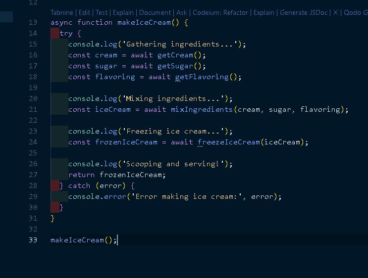 Victoria Akpan on LinkedIn: #100daysofcode #javascript #asyncawait # ... Victoria Akpan on LinkedIn: #100daysofcode #javascript #asyncawait # ...