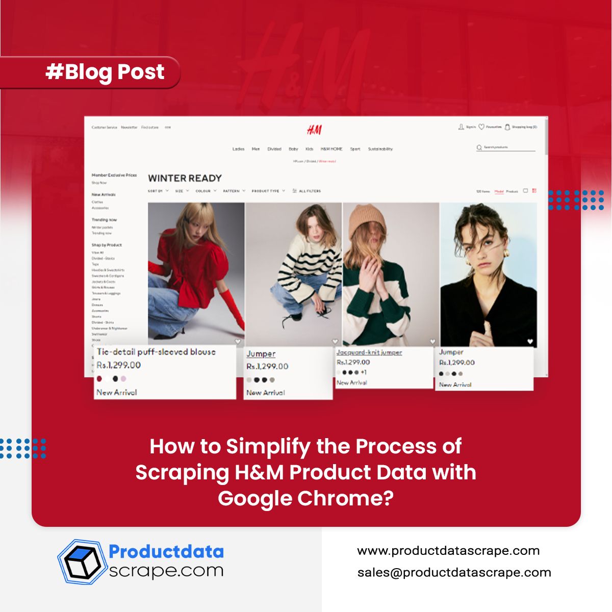 How to scrape H&M product data with Google Chrome | Product Data Scrape ... How to scrape H&M product data with Google Chrome | Product Data Scrape ...