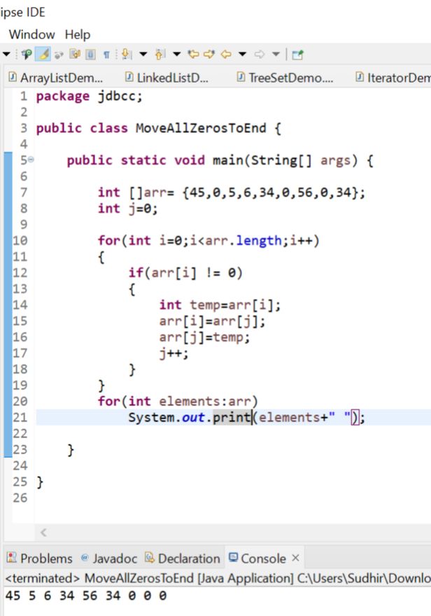 Ram Gochade on LinkedIn: #logicbuilding #dailyproblem #java # ... Ram Gochade on LinkedIn: #logicbuilding #dailyproblem #java # ...