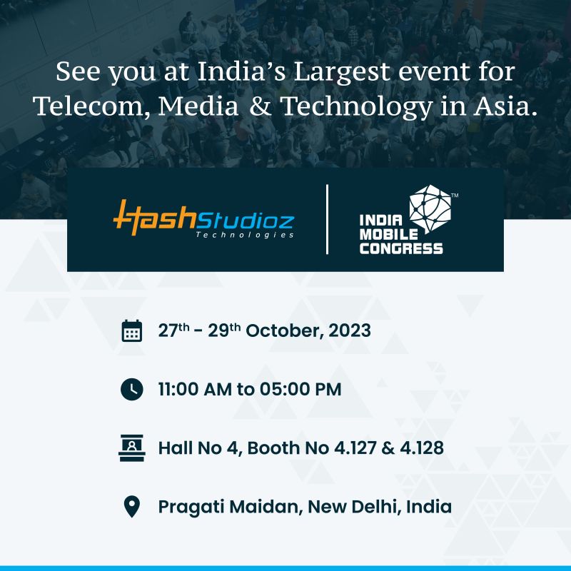 HashStudioz Technologies on LinkedIn: #indiamobilecongress #iot # ... HashStudioz Technologies on LinkedIn: #indiamobilecongress #iot # ...
