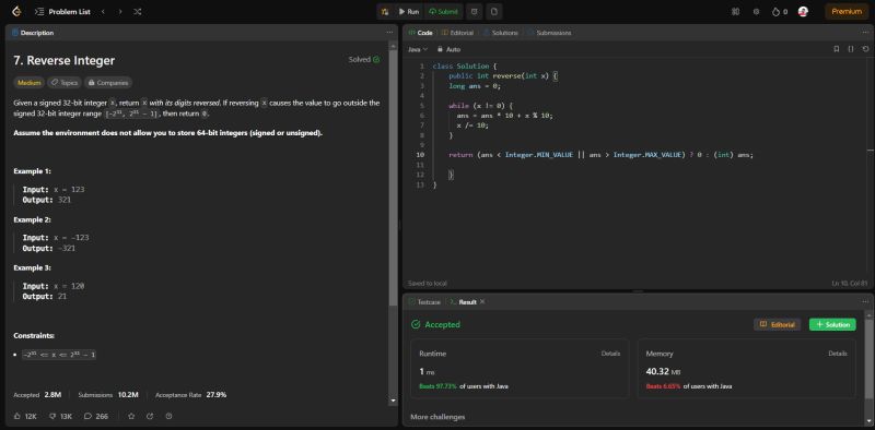 Nishant Popli on LinkedIn: #30daysofcode #leetcode #dsa #java Nishant Popli on LinkedIn: #30daysofcode #leetcode #dsa #java