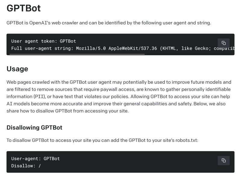 Aswin Vijayan on LinkedIn: #openai #gptbot #webcrawler #ai #innovation ... Aswin Vijayan on LinkedIn: #openai #gptbot #webcrawler #ai #innovation ...