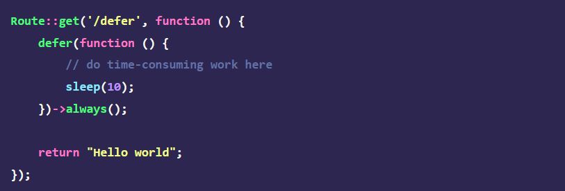 Abdul Waheed on LinkedIn: #laravel #php #webdevelopment #deferhelper # ... Abdul Waheed on LinkedIn: #laravel #php #webdevelopment #deferhelper # ...