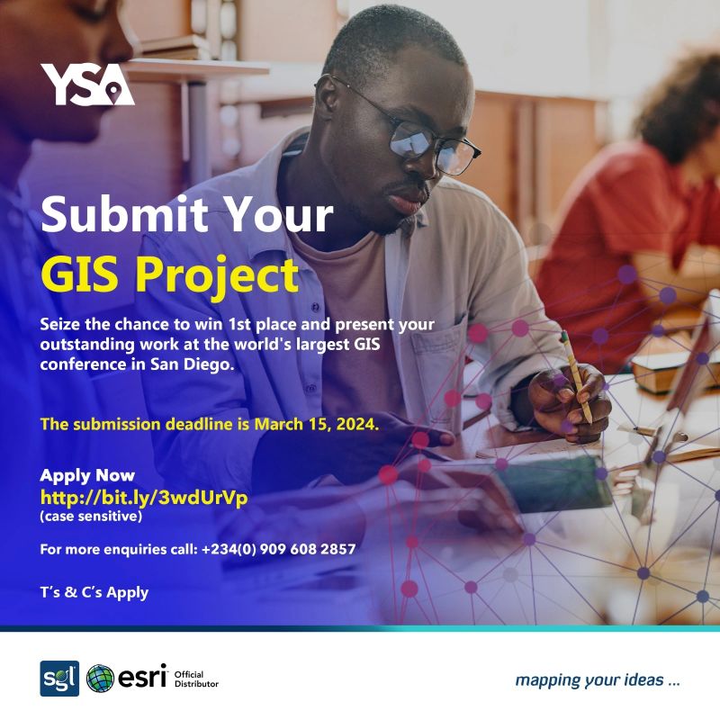 Sambus Geospatial Nigeria on LinkedIn: #youngscholaraward #ysa #gis # ... Sambus Geospatial Nigeria on LinkedIn: #youngscholaraward #ysa #gis # ...