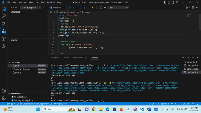 Ebtihal AlRashdia on LinkedIn: Null safety in Dart refers to a feature ... Ebtihal AlRashdia on LinkedIn: Null safety in Dart refers to a feature ...