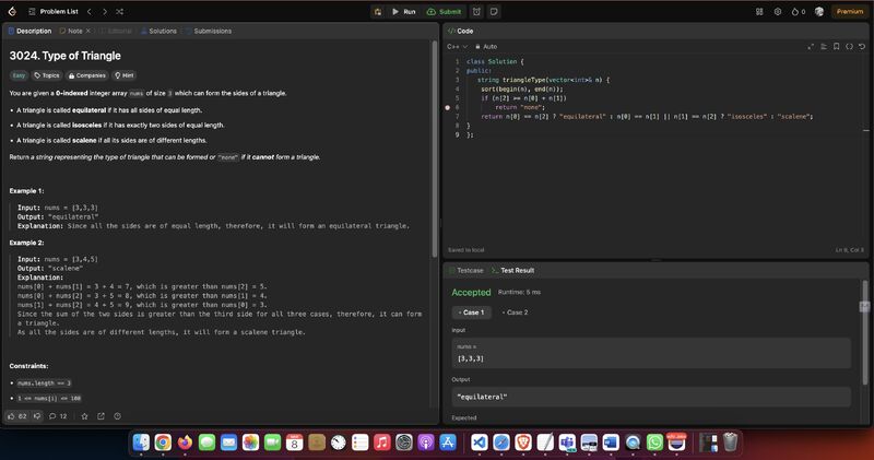 Day 10 of #100daysofcodechallenge: Triangle | Abhijay Shah posted on ... Day 10 of #100daysofcodechallenge: Triangle | Abhijay Shah posted on ...