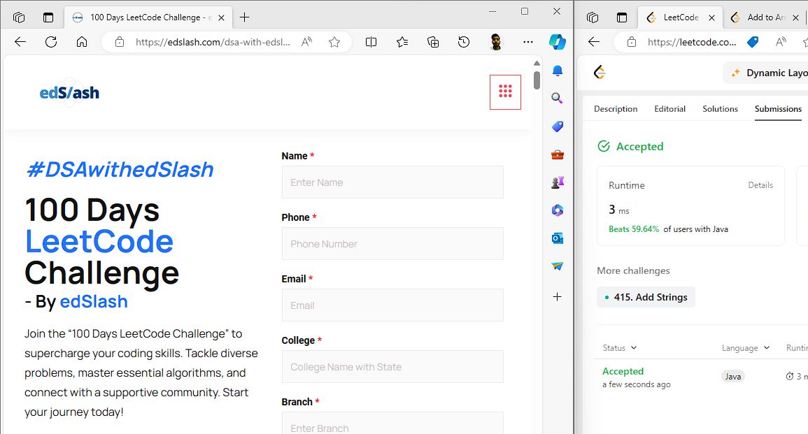 Manish Singh on LinkedIn: #leetcodechallenge #codingjourney # ... Manish Singh on LinkedIn: #leetcodechallenge #codingjourney # ...