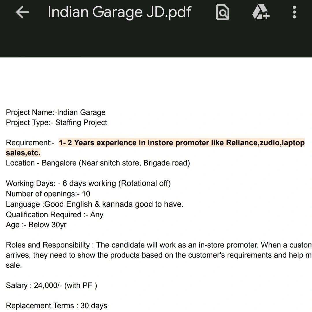 Satyaprakash Yadav on LinkedIn: #banglorejobs #banglore Satyaprakash Yadav on LinkedIn: #banglorejobs #banglore