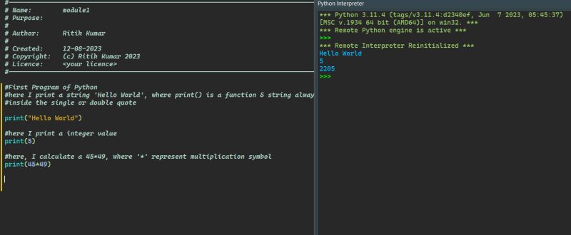 Ritik Kumar on LinkedIn: Challenge to learn Python in 100days Day#4 ... Ritik Kumar on LinkedIn: Challenge to learn Python in 100days Day#4 ...
