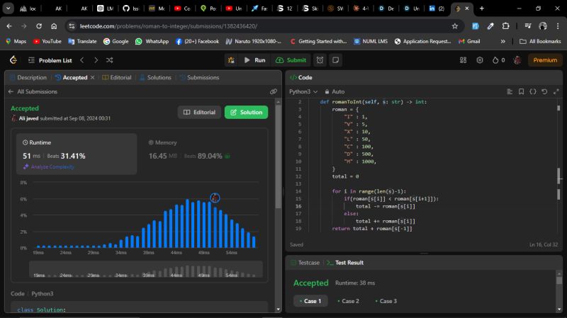 Ali Javed on LinkedIn: #leetcode #codingchallenges #problemsolving # ... Ali Javed on LinkedIn: #leetcode #codingchallenges #problemsolving # ...