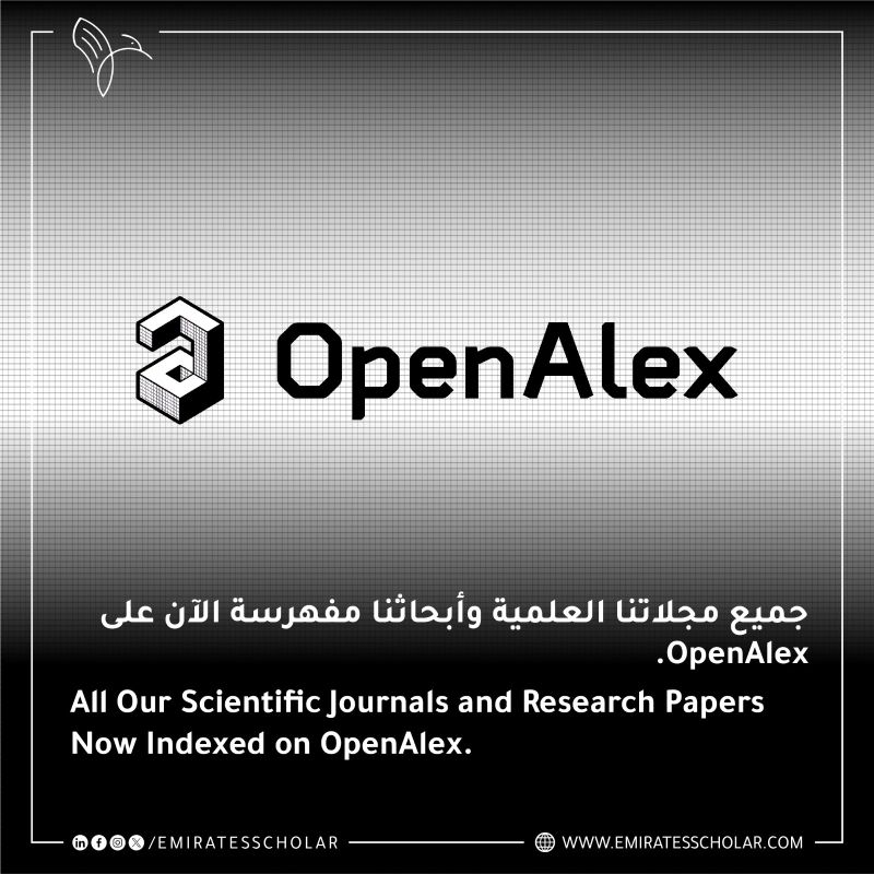 #مركز_باحثي_الإمارات #openalex #بحث_علمي #مجلات_علمية #فهرسة_عالمية ... #مركز_باحثي_الإمارات #openalex #بحث_علمي #مجلات_علمية #فهرسة_عالمية ...