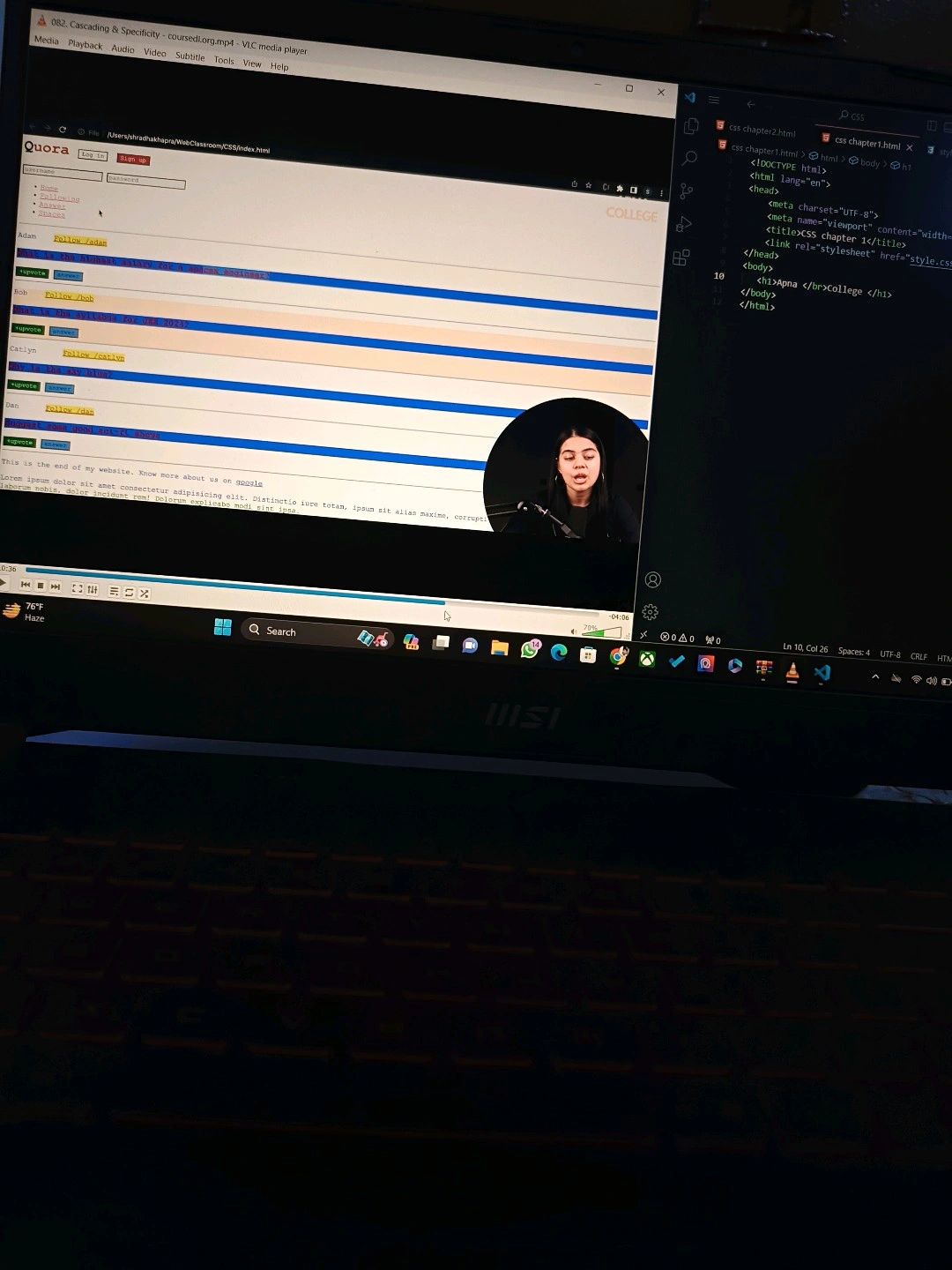 Day 15 of #75hardcoding challenge | Nitesh Mahala posted on the topic ... Day 15 of #75hardcoding challenge | Nitesh Mahala posted on the topic ...