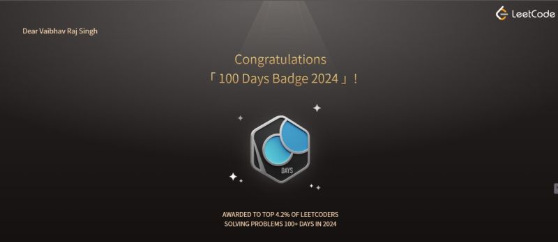 Vaibhav Raj singh on LinkedIn: #keepcoding #leetcode #100dayschallenge ... Vaibhav Raj singh on LinkedIn: #keepcoding #leetcode #100dayschallenge ...