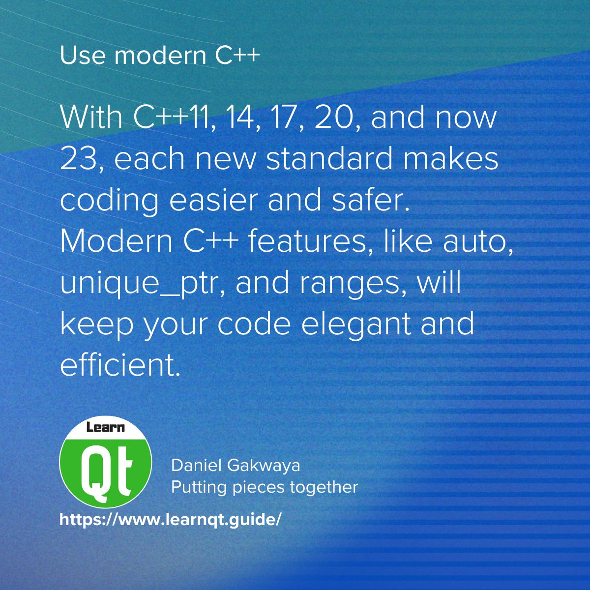Daniel Gakwaya on LinkedIn: #cplusplus #cpp #programming #coding Daniel Gakwaya on LinkedIn: #cplusplus #cpp #programming #coding