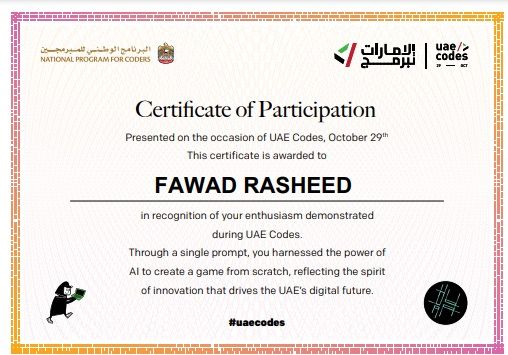 Fawad Rasheed KM on LinkedIn: #uaecodes #coding #uae #engineers # ... Fawad Rasheed KM on LinkedIn: #uaecodes #coding #uae #engineers # ...