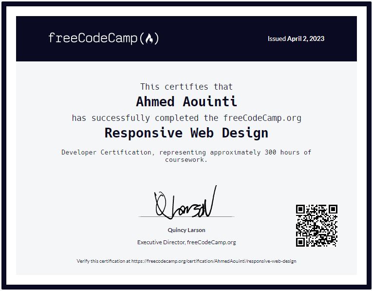 #freecodecamp #webdesign #responsivedesign | Ahmed Aouinti #freecodecamp #webdesign #responsivedesign | Ahmed Aouinti