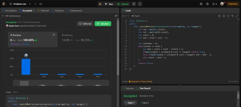 #100daysofcode #100daysofcode #leetcode #binarysearch #dsa #keepcoding ... #100daysofcode #100daysofcode #leetcode #binarysearch #dsa #keepcoding ...