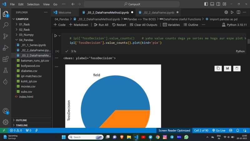 Adarsh Raj on LinkedIn: #day234 #100daysofcode #pandas #numpy # ... Adarsh Raj on LinkedIn: #day234 #100daysofcode #pandas #numpy # ...