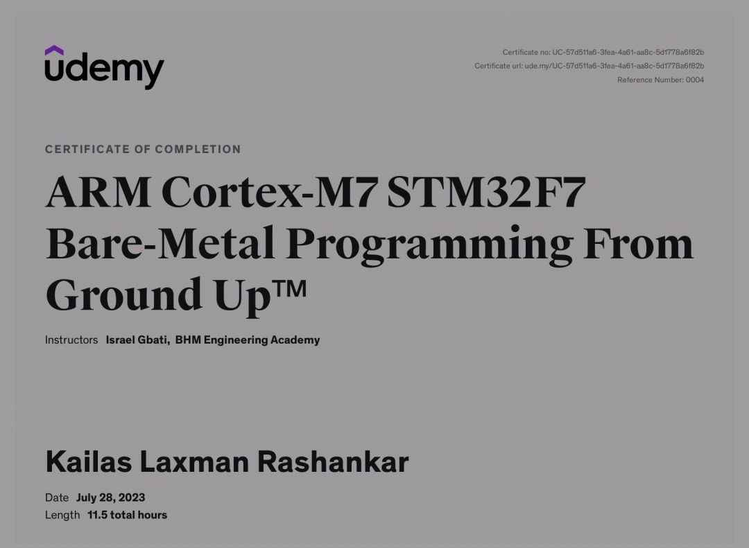 Kailas Rashankar on LinkedIn: ARM Cortex-M7 STM32F7 Bare-Metal ... Kailas Rashankar on LinkedIn: ARM Cortex-M7 STM32F7 Bare-Metal ...