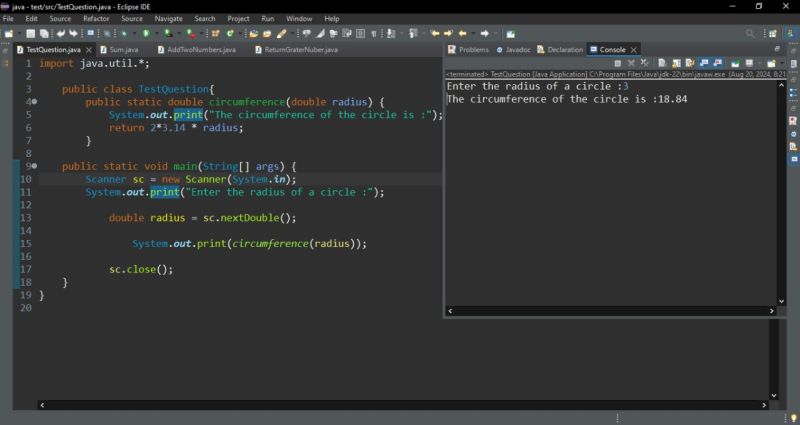 Saleem Ullah on LinkedIn: #java #programming #coding #mathintech # ... Saleem Ullah on LinkedIn: #java #programming #coding #mathintech # ...